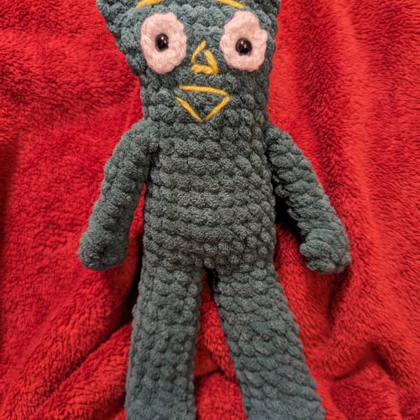 Gumby Amigurumi Crochet Pattern: Vintage Toy (PDF Pattern) - Etsy