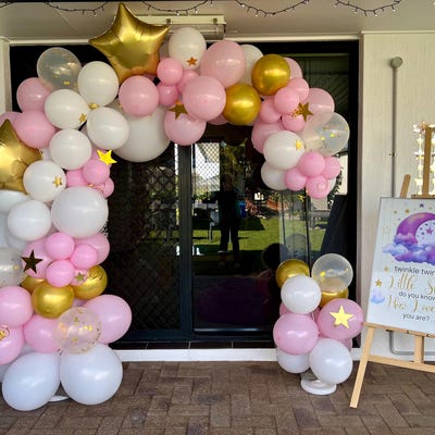 128pcs Daisy Flower Balloon Garland Arch Kit 60s 70s Party Two Groovy ...