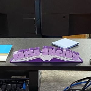 Math Pi Name Sign 3D Printed Name Plate Math Teacher Gift Math - Etsy