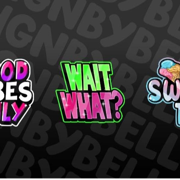 Animated Twitch Emote Caught in 4K | Animated Emote | Text Emotes ...