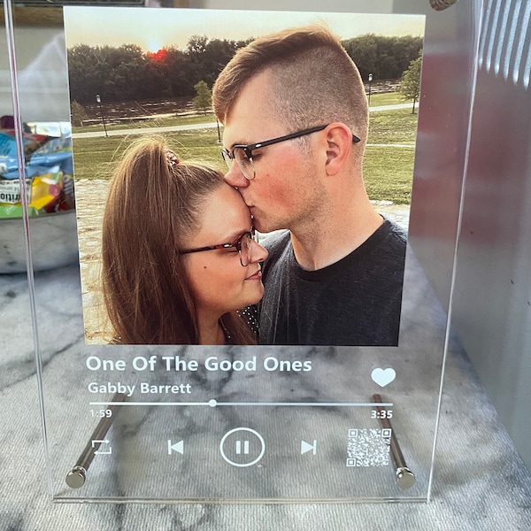 Custom Music Plaque, Song Album Cover Plaque, Music Decor, Personalized ...