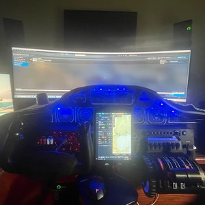 Prodesksim G58 Baron Twin Engine Piston Realistic Throttle/fuel Mixture ...