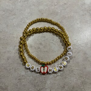 Custom Sport Team Bracelets Personalized Football Team - Etsy