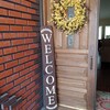 Welcome Sign for Front Porch With 3d Laser Cut Letters and - Etsy