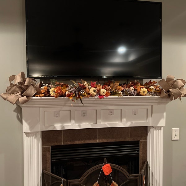 Candyland Garland for Mantle • Winter Decor • Christmas Decor for ...