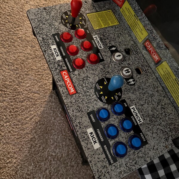 Arcade 1up Street Fighter 2 Champion Edition CPO Overlay-sticker - Etsy