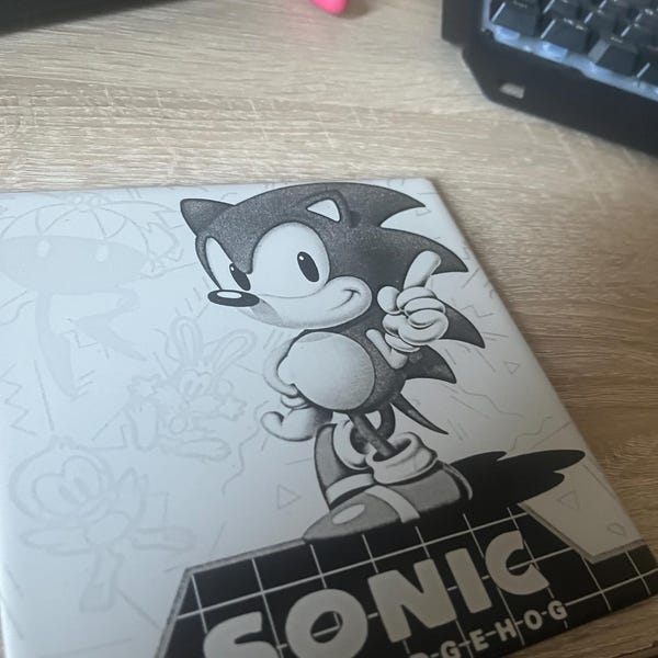 Resident Evil 5 Chris & Sheva Cover Art Laser Engraved Tile - Video ...