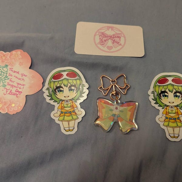 Vocaloid Virtual Singers Chibi Stickers IN STOCK - Etsy