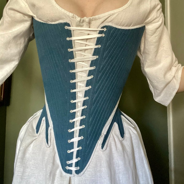 1760 Stays Pattern - Standard Sizes - Ref Duchesse - 18th Century ...