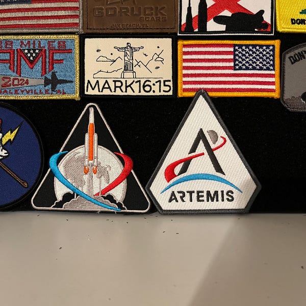 NASA Meatball Patch 3.5 Inch Embroidered Iron-on or Sew-on Badge ...