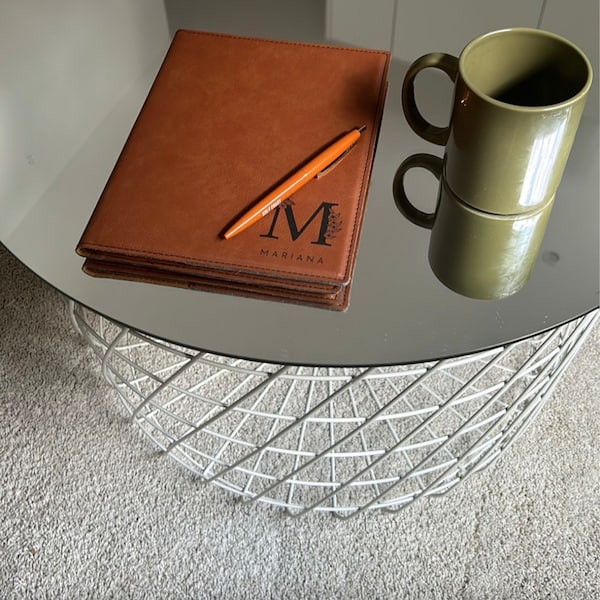 Leather Portfolio, Leather Padfolio, Personalized Leather Portfolio ...