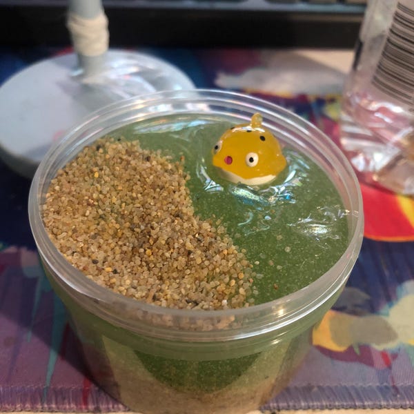 NEW* Deep Sea Icee Jelly Float Slime Uk Asmr Glitter Sensory - Etsy UK