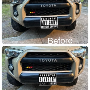 4runner Fangs 3D Printed With Honeycomb Pattern Made to Fit 2014-2024 ...