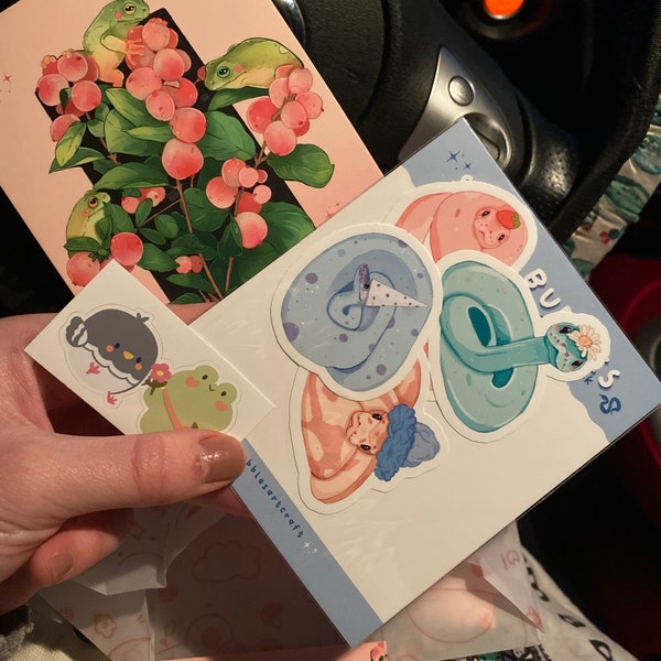 Snake Stickers | Snake Buddies | Snake With Hats | Sticker Pack ...