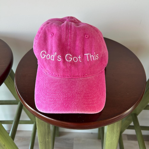 Custom Text Embroidered Hat, Personalized Saying Cap, Vintage Baseball ...