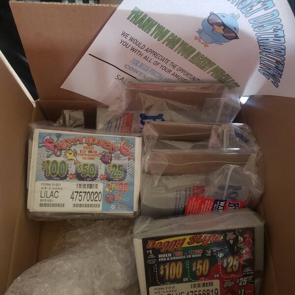 Tiki Bar - Jar Ticket - Pull Tab Ticket - Ticket for Amusement Purposes ...