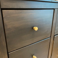 Invisible Rectangle Pulls, Ring Knobs, Drawer Knobs, Gold Pull,dresser ...