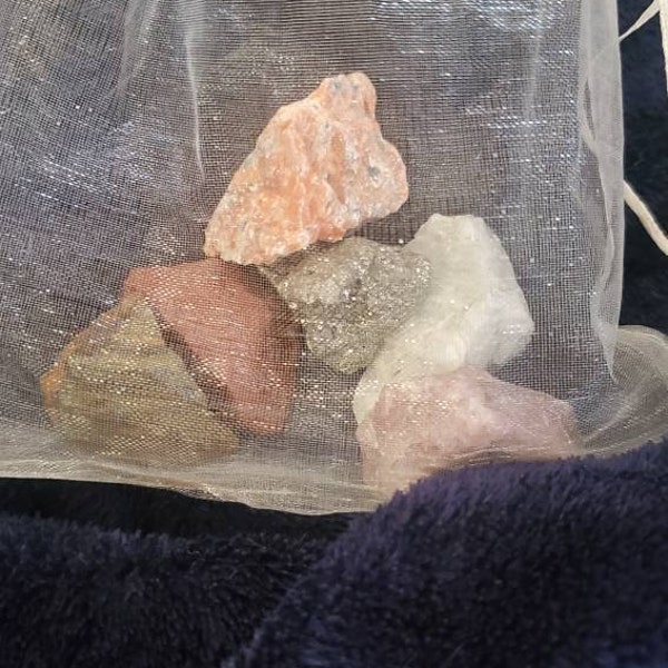 Mystery Bag of Assorted Crystals, Natural Raw Gemstones, Wholesale ...