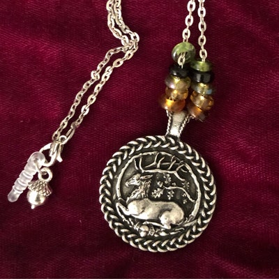 Celtic Pagan Morrigan Flying Crow Raven W Pentacle Dblsided W Crow ...