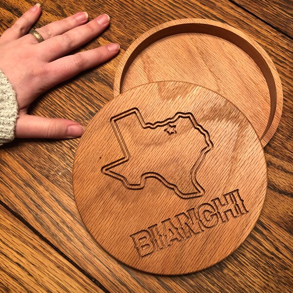 Tequila Margarita Salt Rimmer / Container, Oak Barware, Customization ...