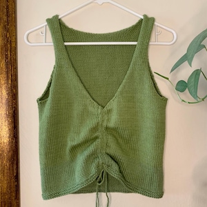 Anytime Tank DIY Knitting Pattern - Etsy