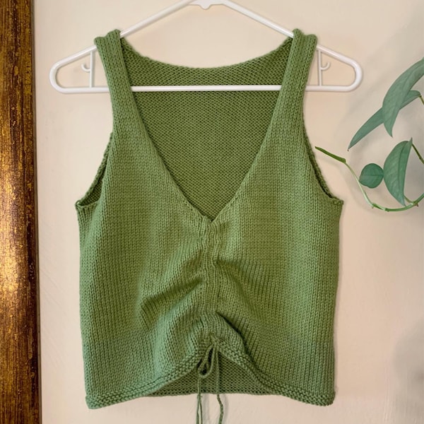 Anytime Tank DIY Knitting Pattern - Etsy