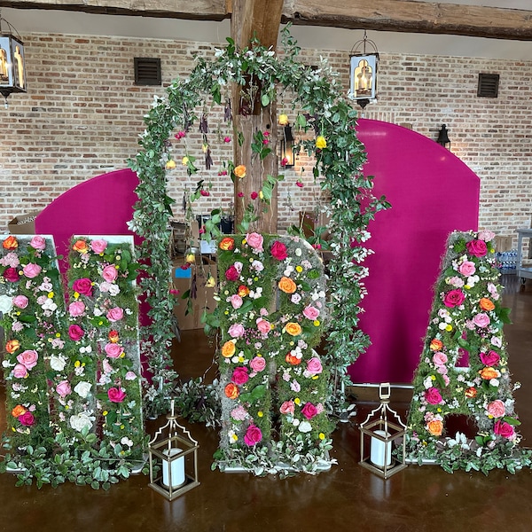 Large Standing Prop Background Numbers | 3D Customizable Styrofoam ...