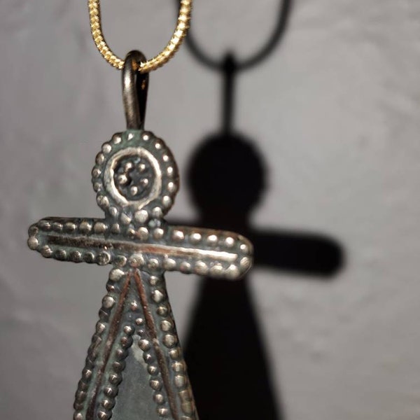 Solid Brass Perun Symbol Amulet. Slavic Jewelry. Pagan. Rodnovery ...