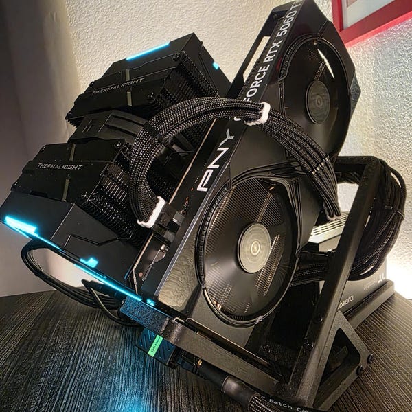 Mini ITX Open Bench Frame - Carbon Fiber - (PC Case) [ Power + Reset ...