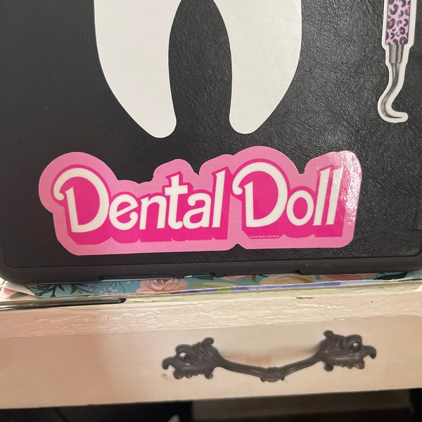 DENTAL ASSISTANT STICKER, Hygienist, Dentist Stickers, Dental Gifts ...