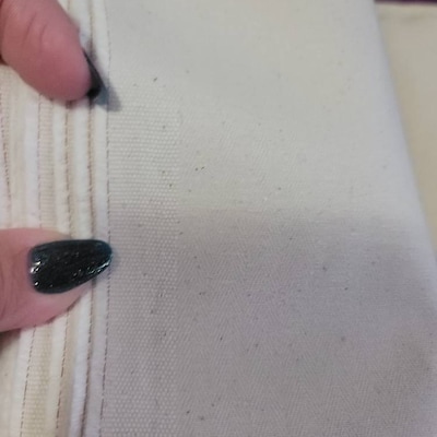 Heavyweight White Herringbone 100% Cotton Corset Coutil Corsetry Fabric ...