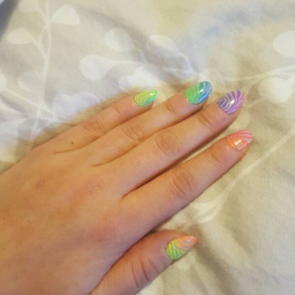 798-804 "milky Neons And..." - Nail Polish Set - Etsy