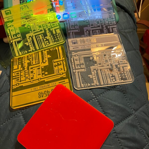 Star Trek Isolinear Chips TNG Set - Etsy