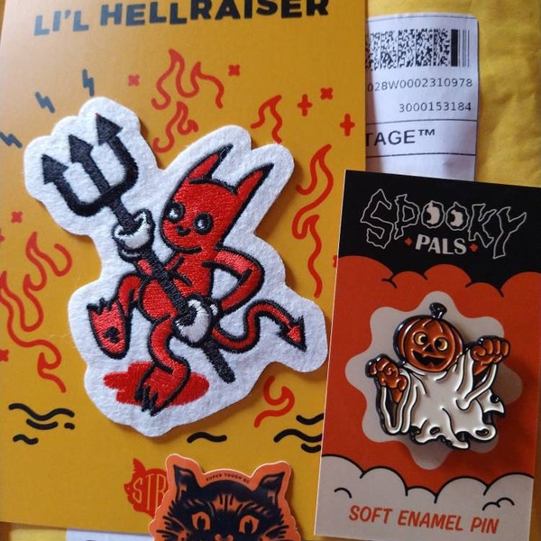 Li'l Hellraiser Devil Felt Patch - Etsy