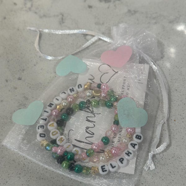 Taylor Swift TTPD Clara Bow Friendship Bracelet - Etsy