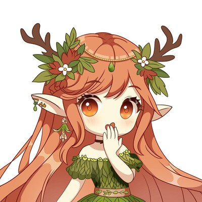 Custom Cute Chibi Anime Character Commission Cute Anime Cute Chibi ...