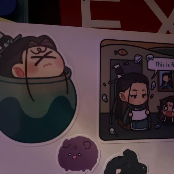 Sage Jett Chamber Raze Sova Neon Omen Wingman Valorant Vinyl Sticker ...