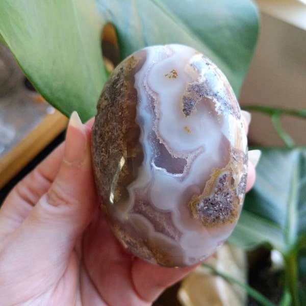 Ternate Moss Agate Palm Stone From Indonesia - Etsy