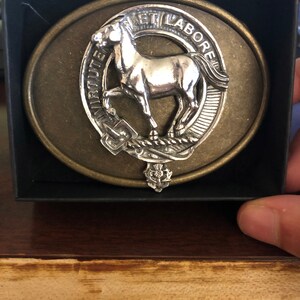 Gillespie Clan Crest Scottish Cap Badge CB02 | Etsy