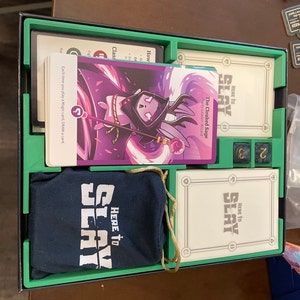 Here to Slay Insert for Sleeved & Standard Cards for KSE - Etsy