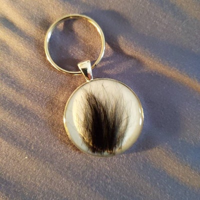 Hair Keychain, Pet Fur Keychain, Pet Fur Memorial, Pet Memorial ...