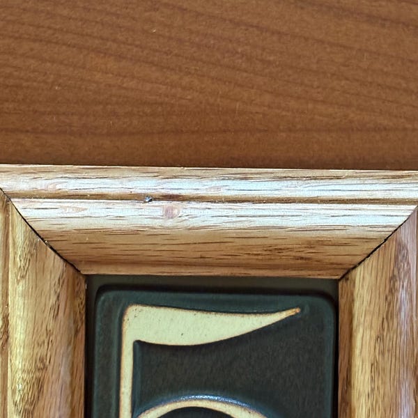 Oak Custom Tile Frame, Will Build to Your Tile Dimensions. Address ...
