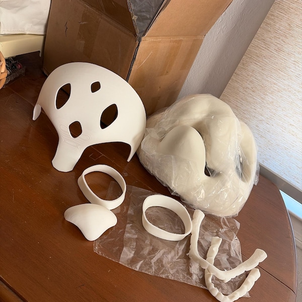 Foam Fursuit Head Base Long Muzzle American Style Animal Skull ...