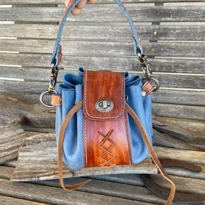 The Ultimate Drawstring Pouch Pattern / PDF Leather Pattern Plus Video ...