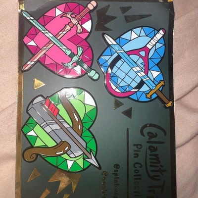 Amphibia Calamity Trio Pin Collection Set of 3 Two Inch Enamel Pins - Etsy