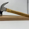 Custom Engraved Hammer / Wooden Gift Box Unique Gift for Fathers / Dad ...