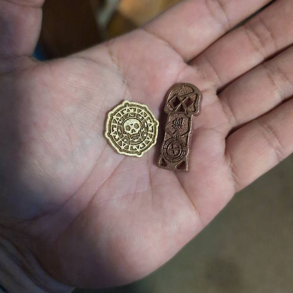 Geocaching Swag Pirate Tokens - Etsy
