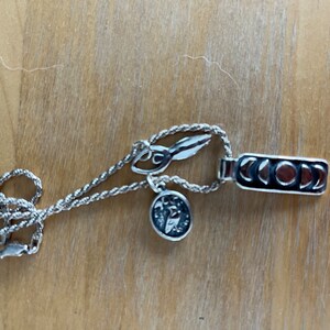 Solid 925 Handcast STERLING SILVER Large Pentagram Pentacle - Etsy