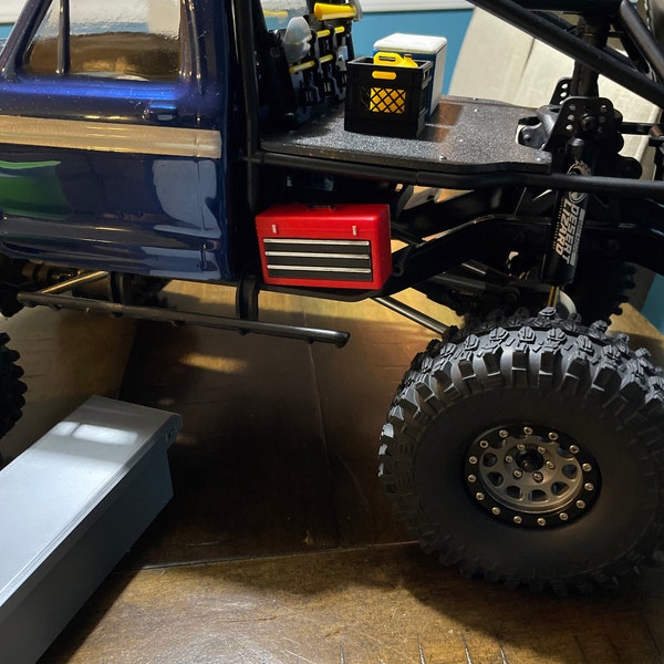 Miniature Tool Box With Simulated Drawers - Etsy