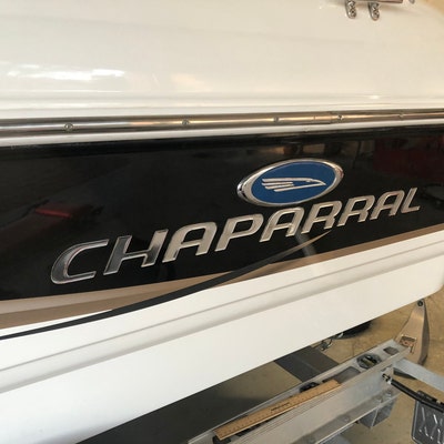 Chaparral Boat Emblems 30 Chrome FREE FAST Delivery DHL Express ...